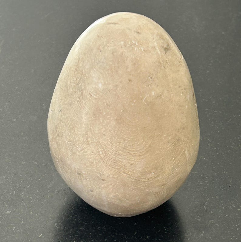 Large Solid Marble Egg - Etsy