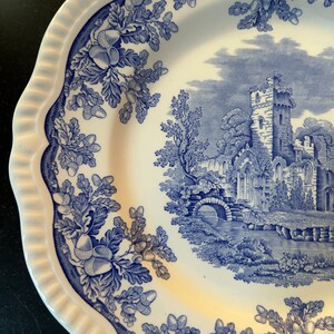Spode Blue Room Collection Regency Series 'ruins' Plate - Etsy
