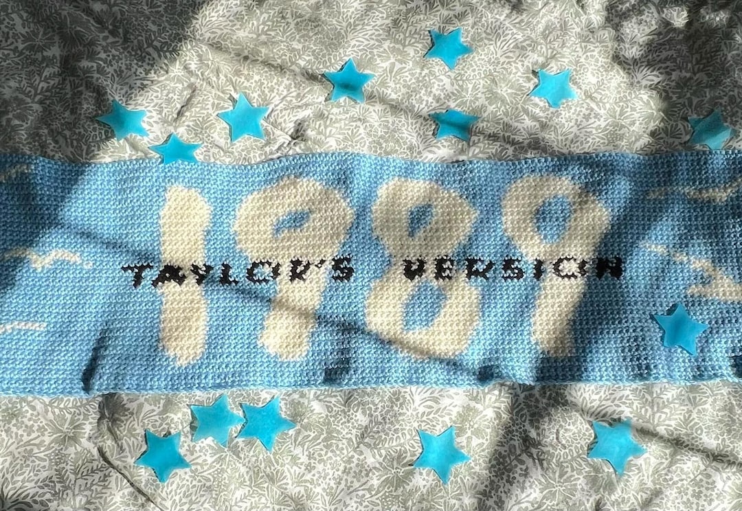1989 (taylor's Version) Taylor Swift Tapestry Crochet Pattern, Alpha ...