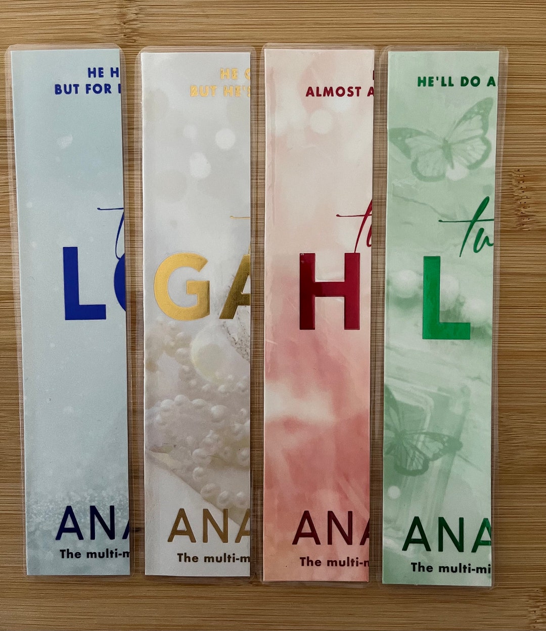 Twisted Series Ana Huang Bookmark Set - Etsy