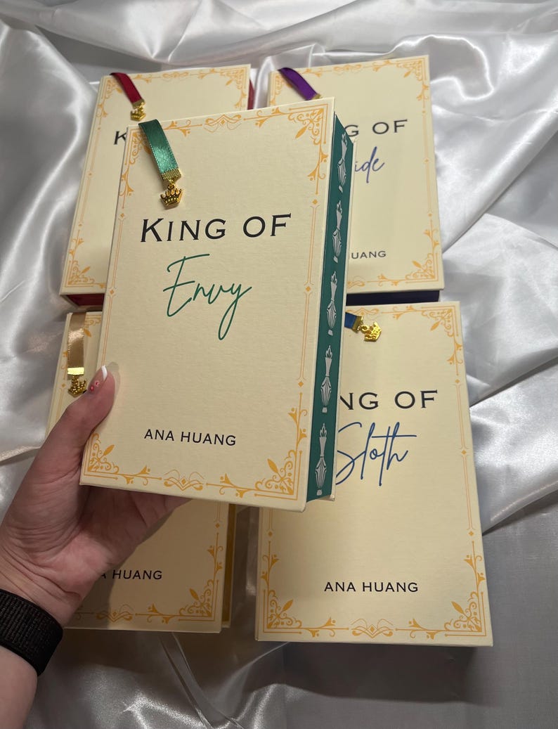 Kings of Sin Ana Huang Painted Edges Rebind Special Edition With ...