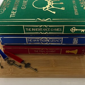 The Inheritance Games Trilogy Jennifer Lynn Barnes Bookcloth Painted ...