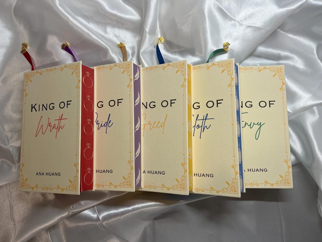 Kings of Sin Ana Huang Painted Edges Rebind Special Edition With ...