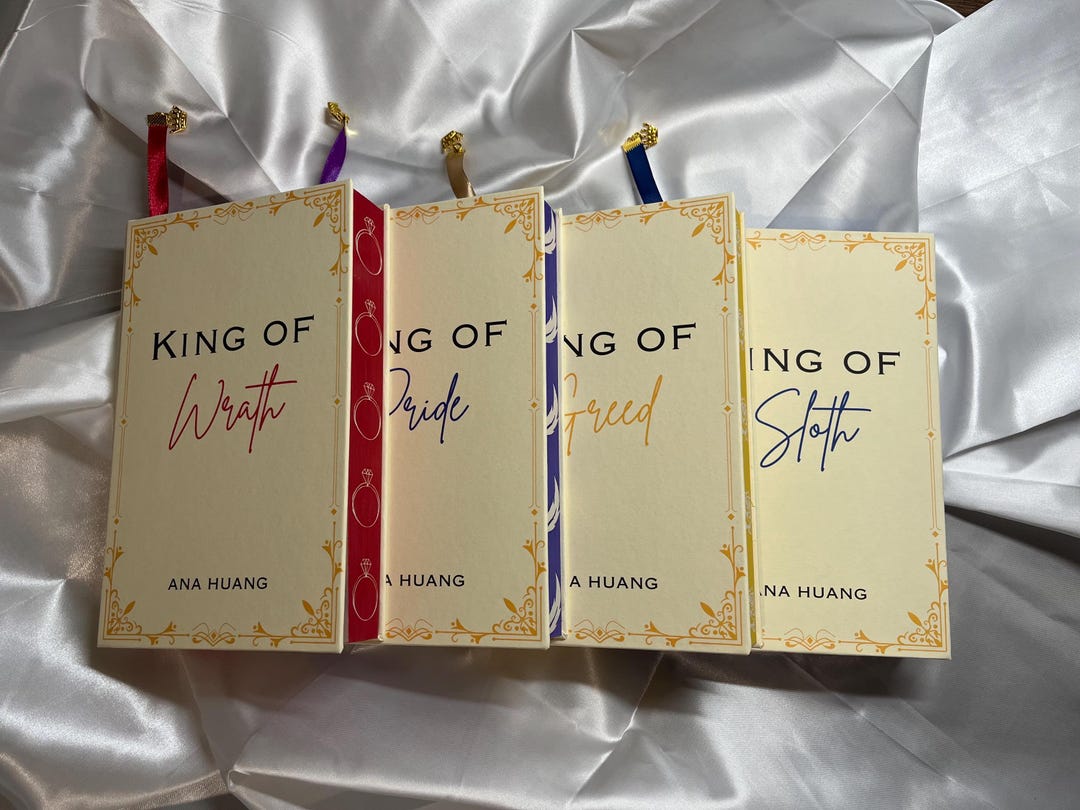 Kings of Sin Ana Huang Painted Edges Rebind Special Edition With ...