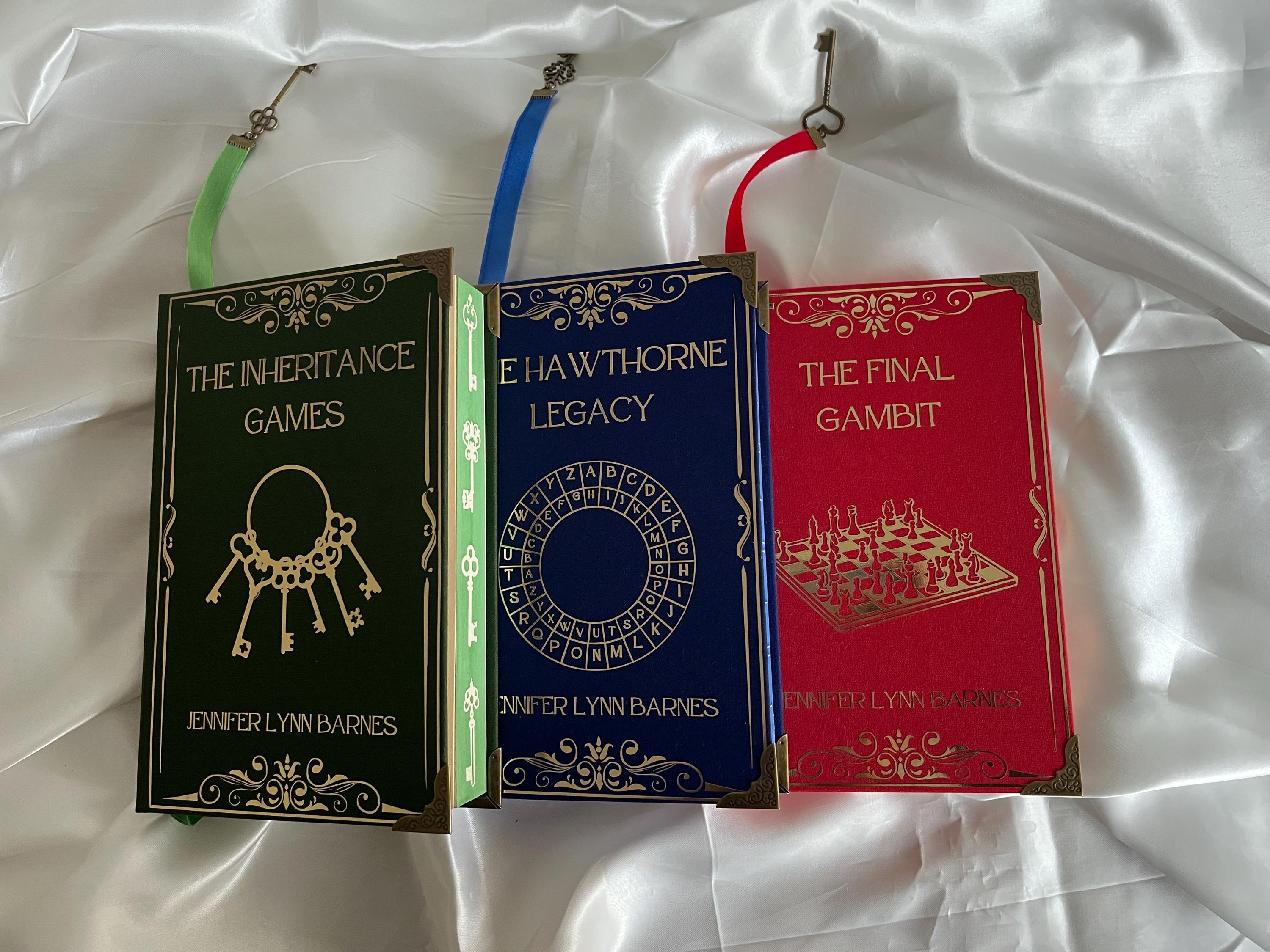 The Inheritance Games Trilogy Jennifer Lynn Barnes Bookcloth Painted ...