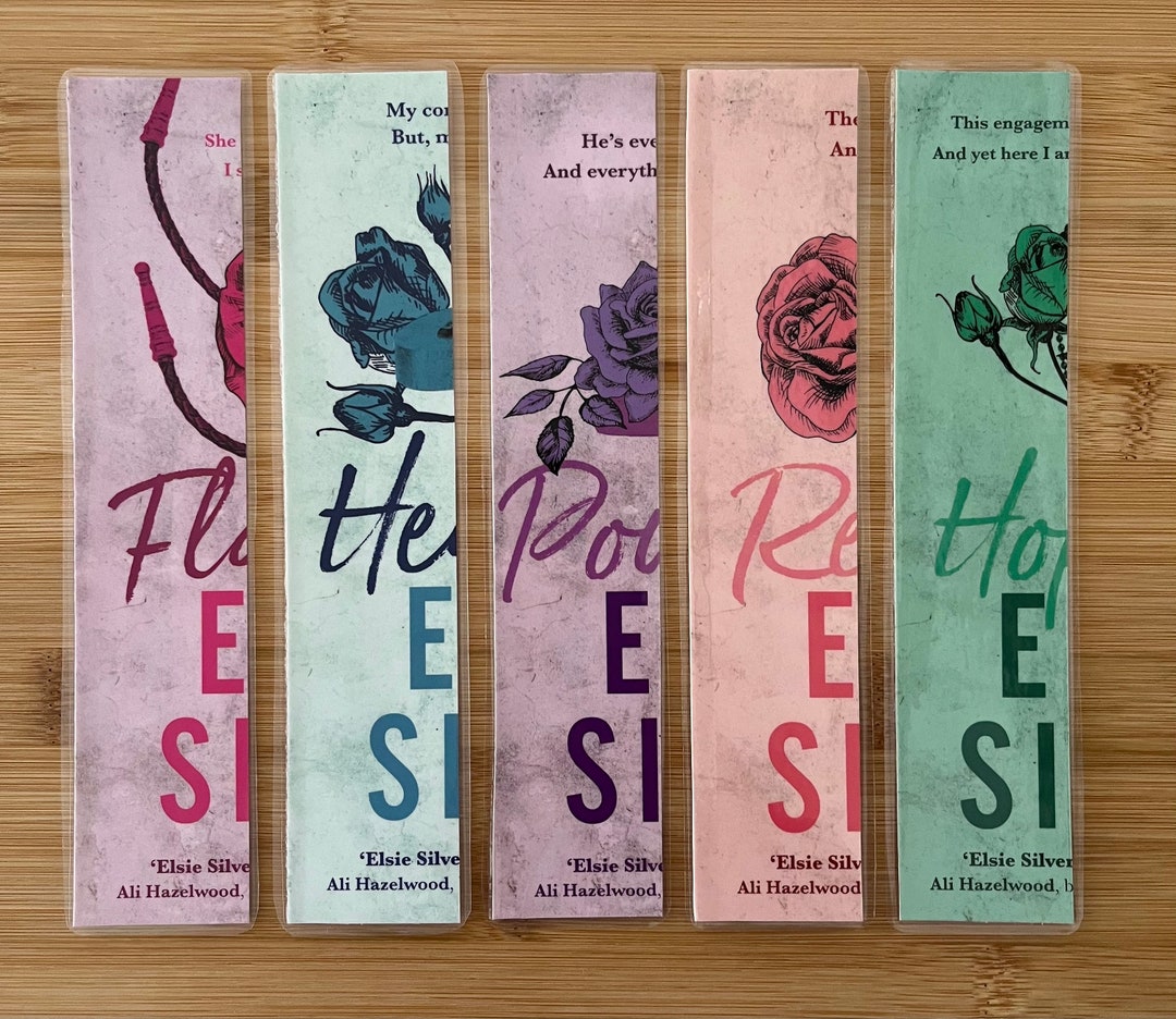 Chestnut Springs Series Elsie Silver Bookmark Set - Etsy UK