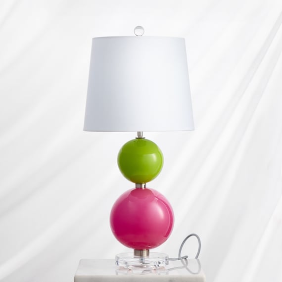 Hand blown glass table lamps store