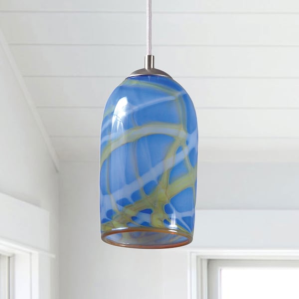 Glass Pendant Light - Etsy