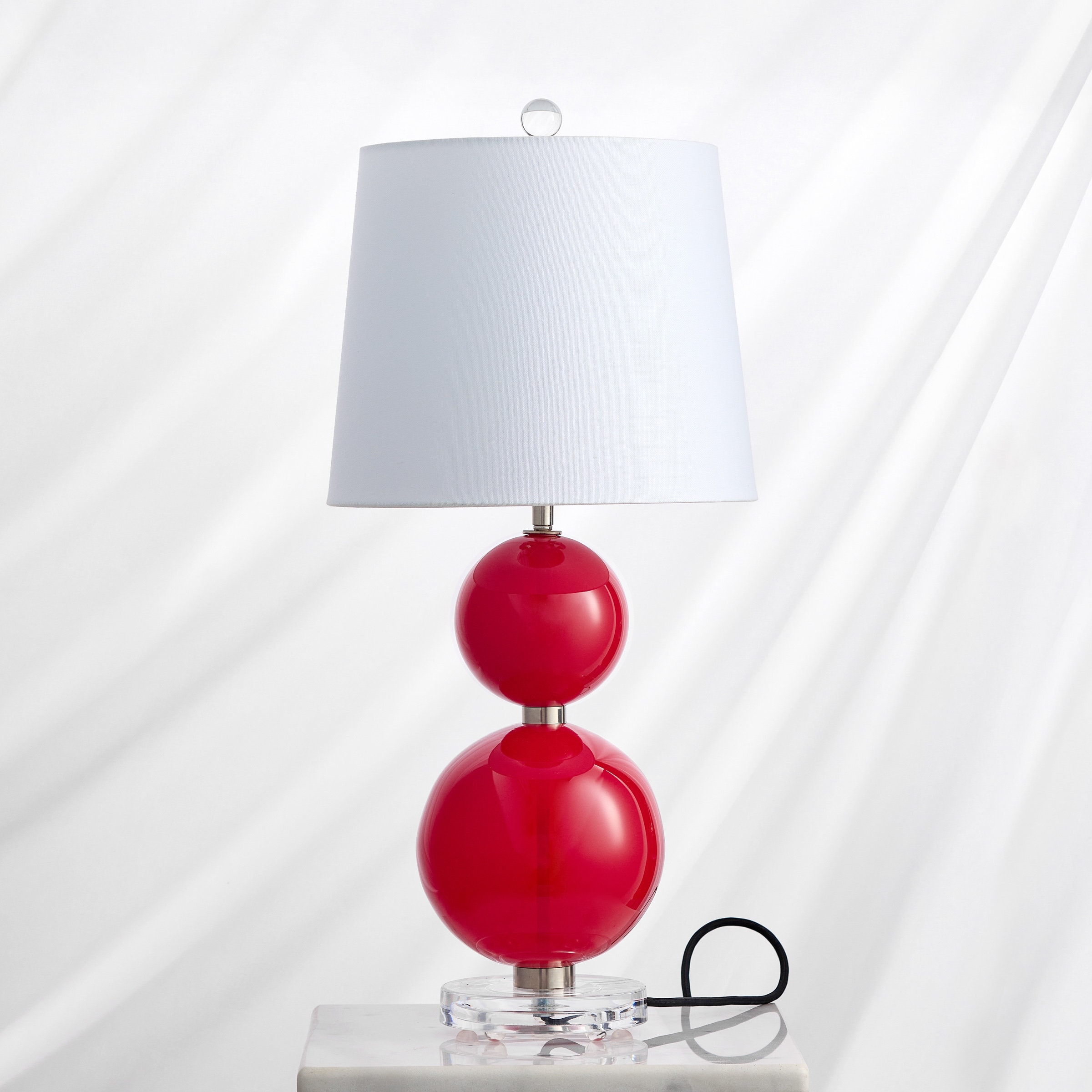 Red table lamp store