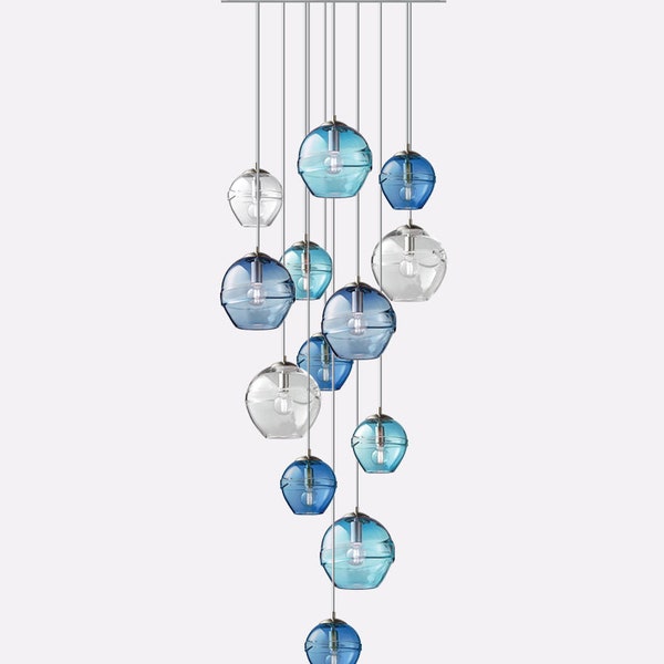 Blown Glass Lighting Fixtures - Etsy
