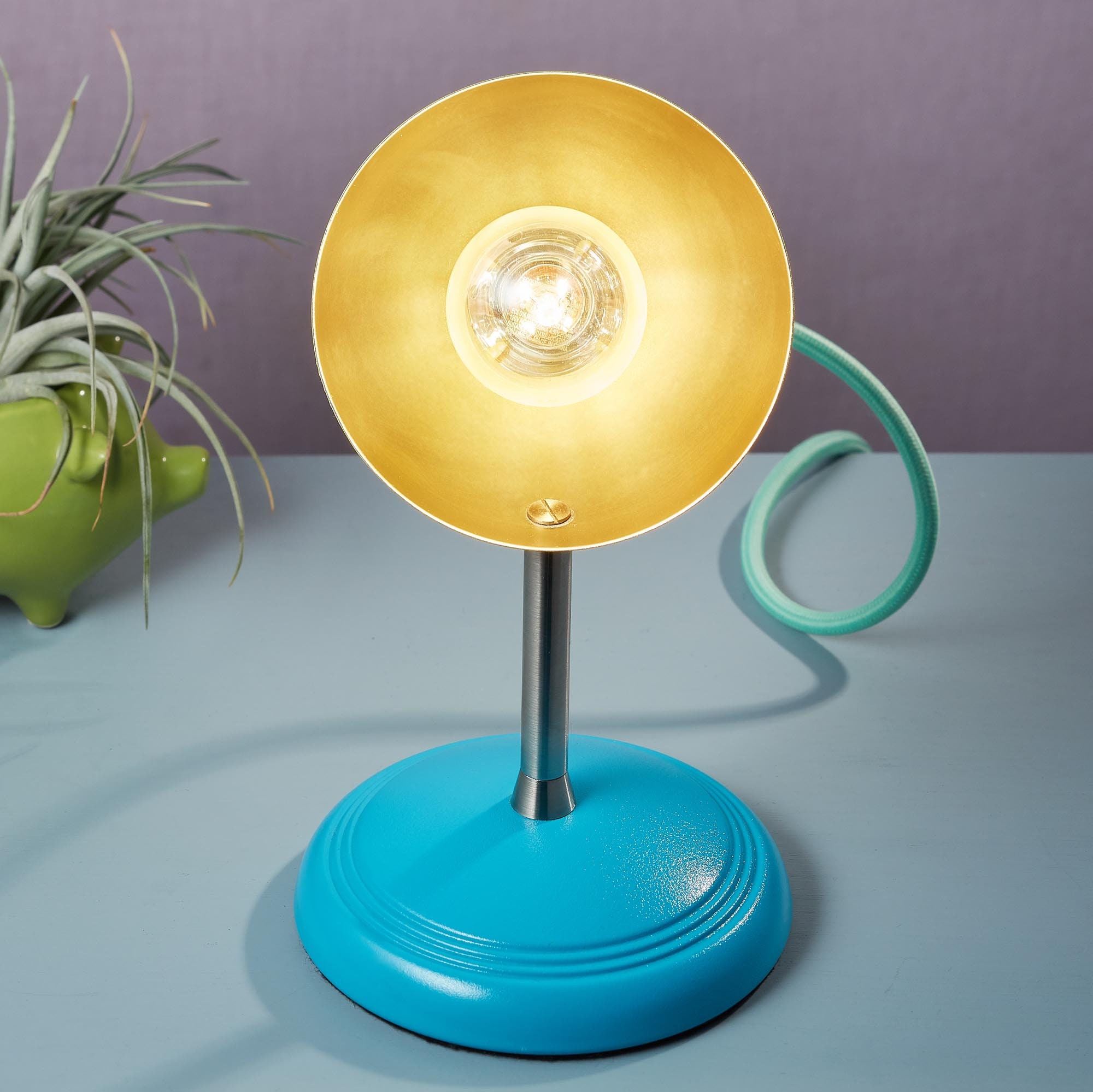 Melon Green Mini Fiesta Pod Table Lamp - Etsy