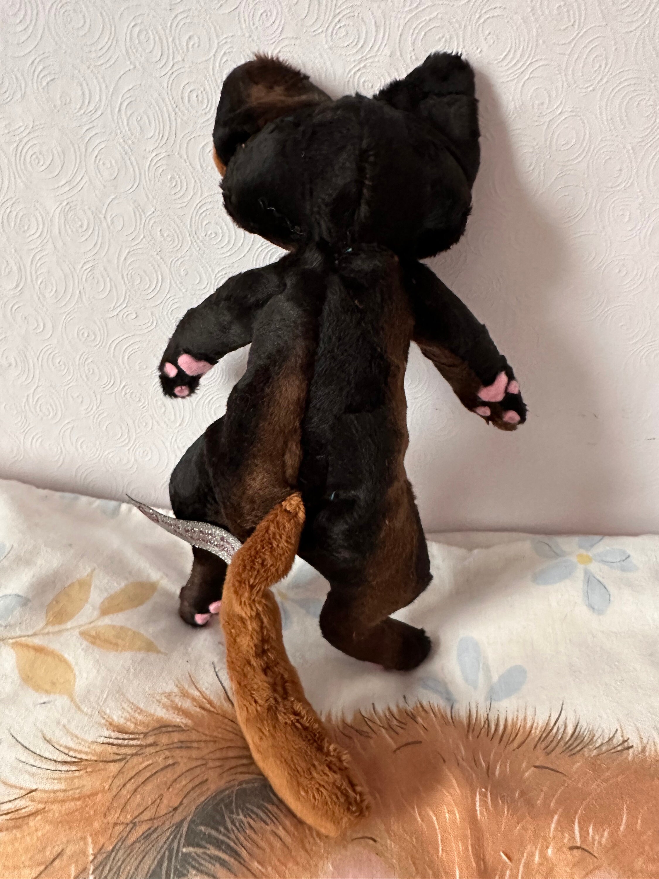 Lil' Sleepy Chocolate Kitty - Etsy