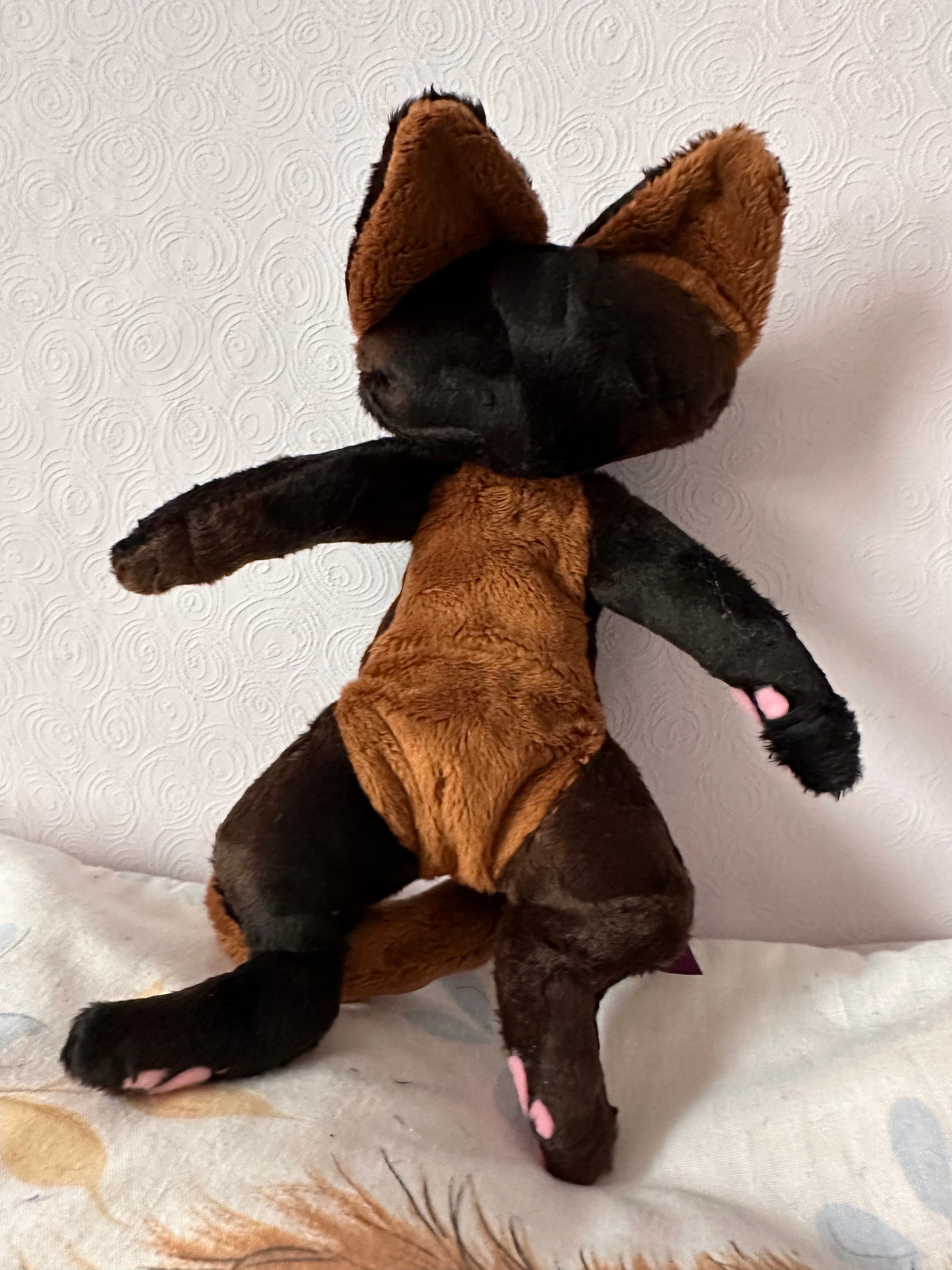 Lil' Sleepy Chocolate Kitty - Etsy