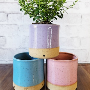 Colorful Indoor Planter Ceramic Planter Pottery Planter - Etsy