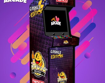 Arcade1up Cabinet Riser Graphics Pac-man Pacman Graphic Sticker Decal ...