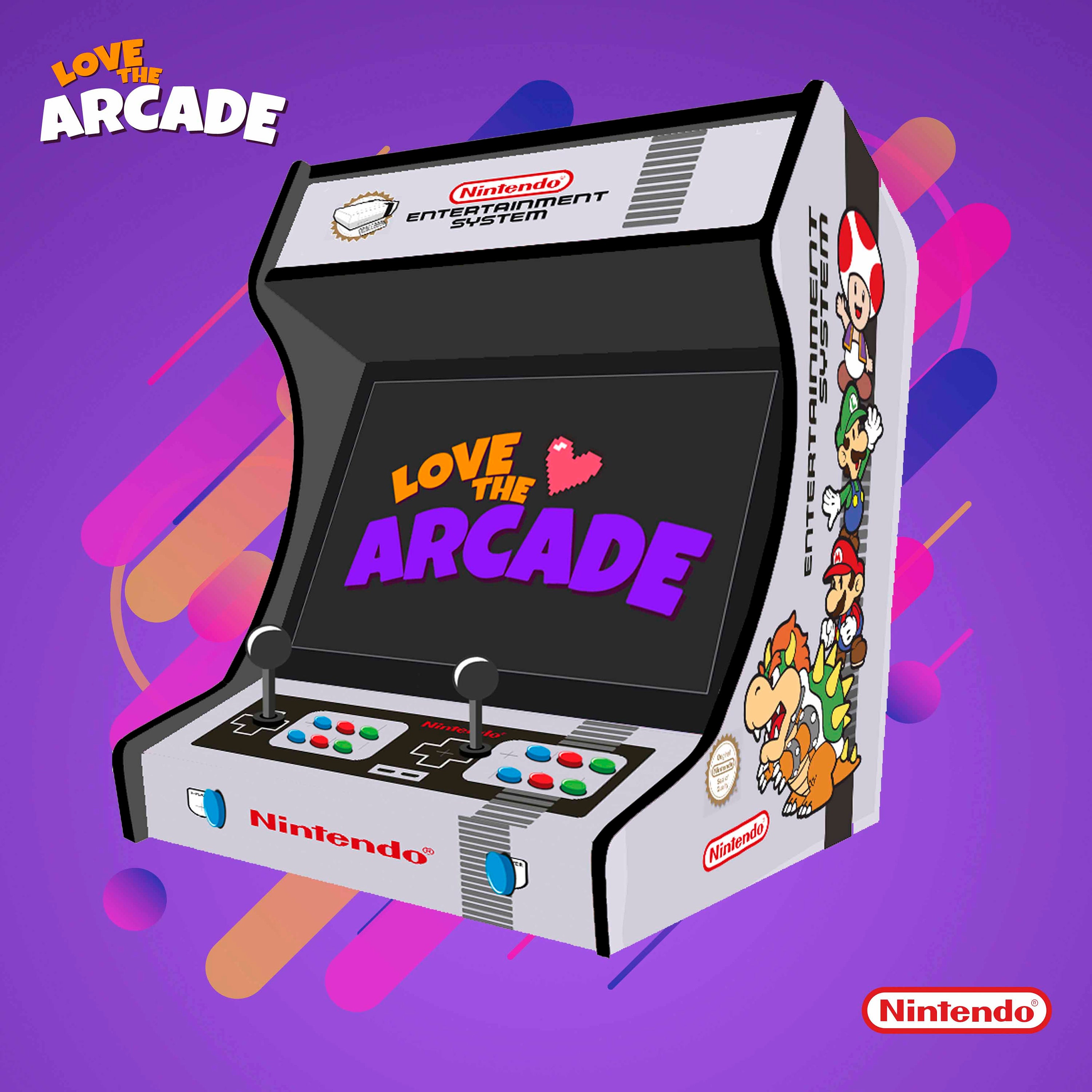 NES Bartop Arcade Cabinet Machine Artwork Graphics Vinyl, Arcade ...