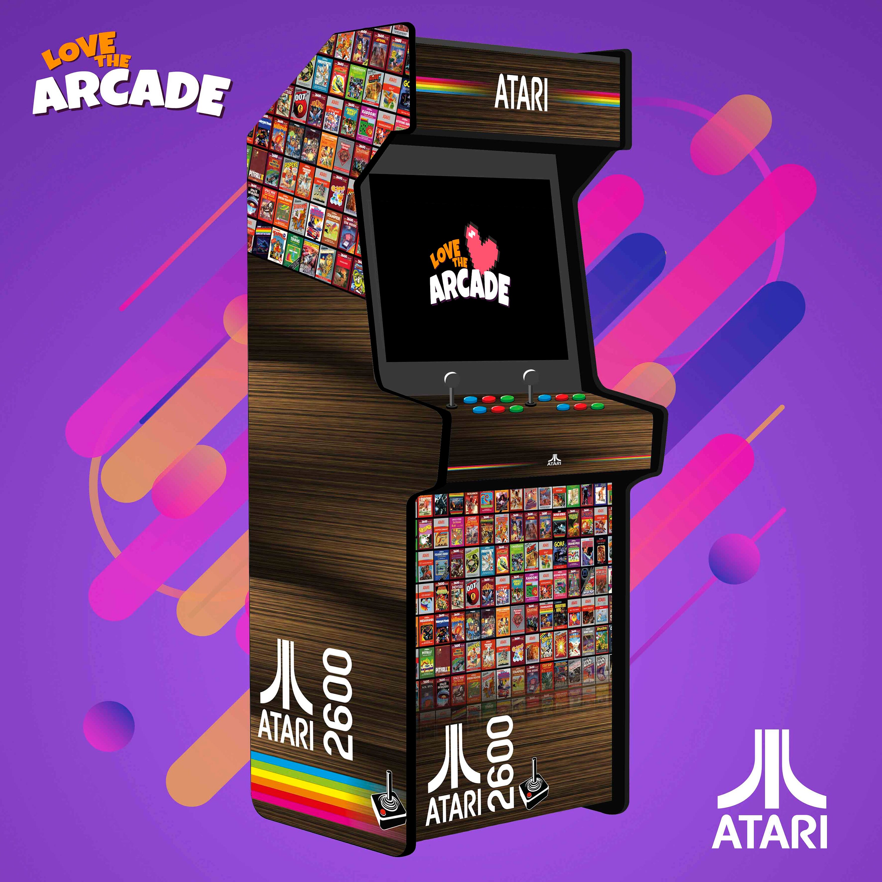 ATARI Arcade Cabinet Machine Artwork Graphics Vinyl Stickers Decals - Etsy