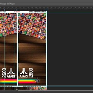 ATARI Arcade Cabinet Machine Artwork Graphics Vinyl Stickers Decals - Etsy