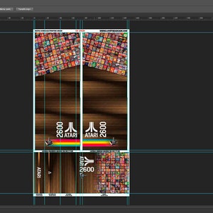 ATARI Arcade Cabinet Machine Artwork Graphics Vinyl Stickers Decals - Etsy