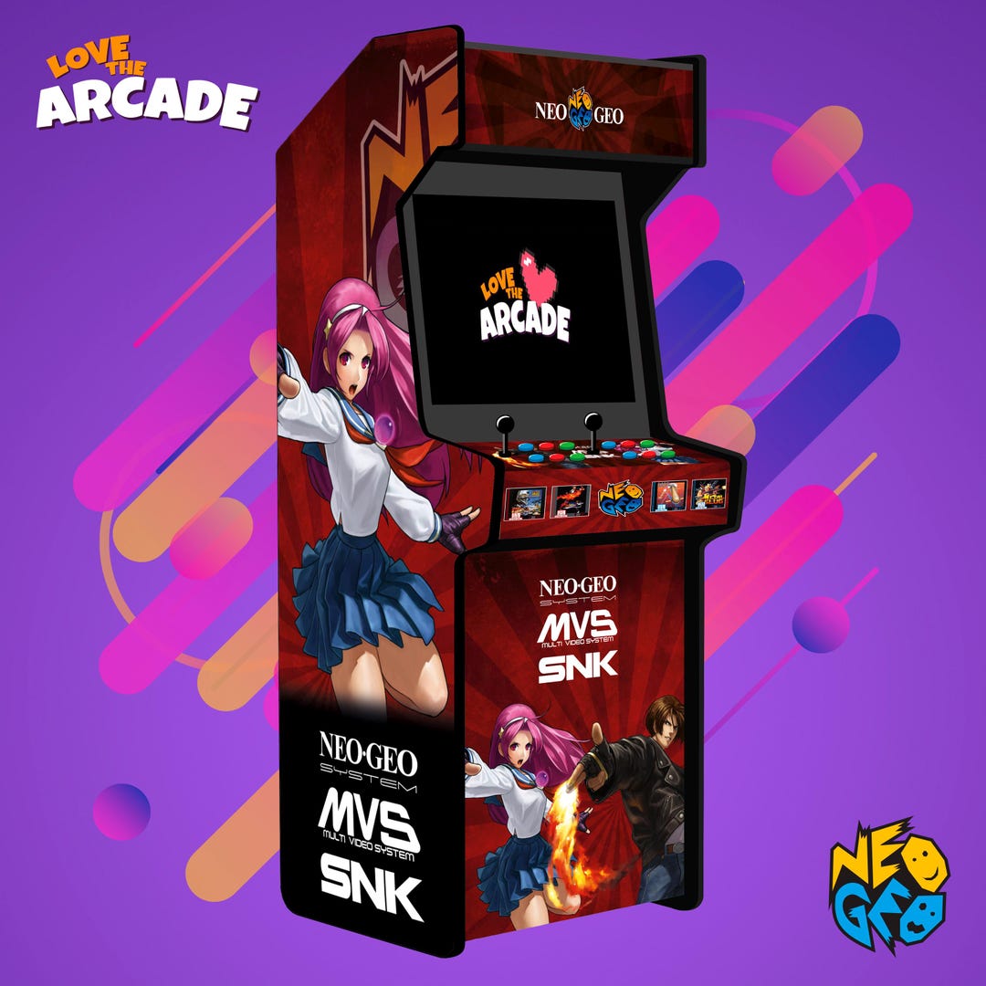 NEO GEO Arcade Cabinet Machine Artwork Graphics Vinyl Stickers Decals ...