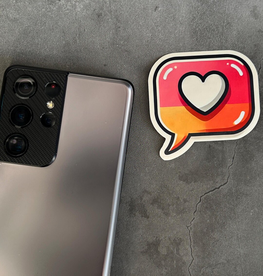 Heart Emoji Sticker | Water Bottle Sticker | Laptop Sticker ...