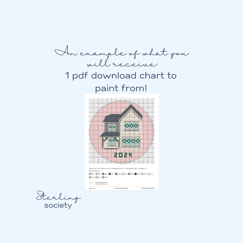Needlepoint Chart | Simple Heart Outline Needlepoint/cross Stitch Chart ...