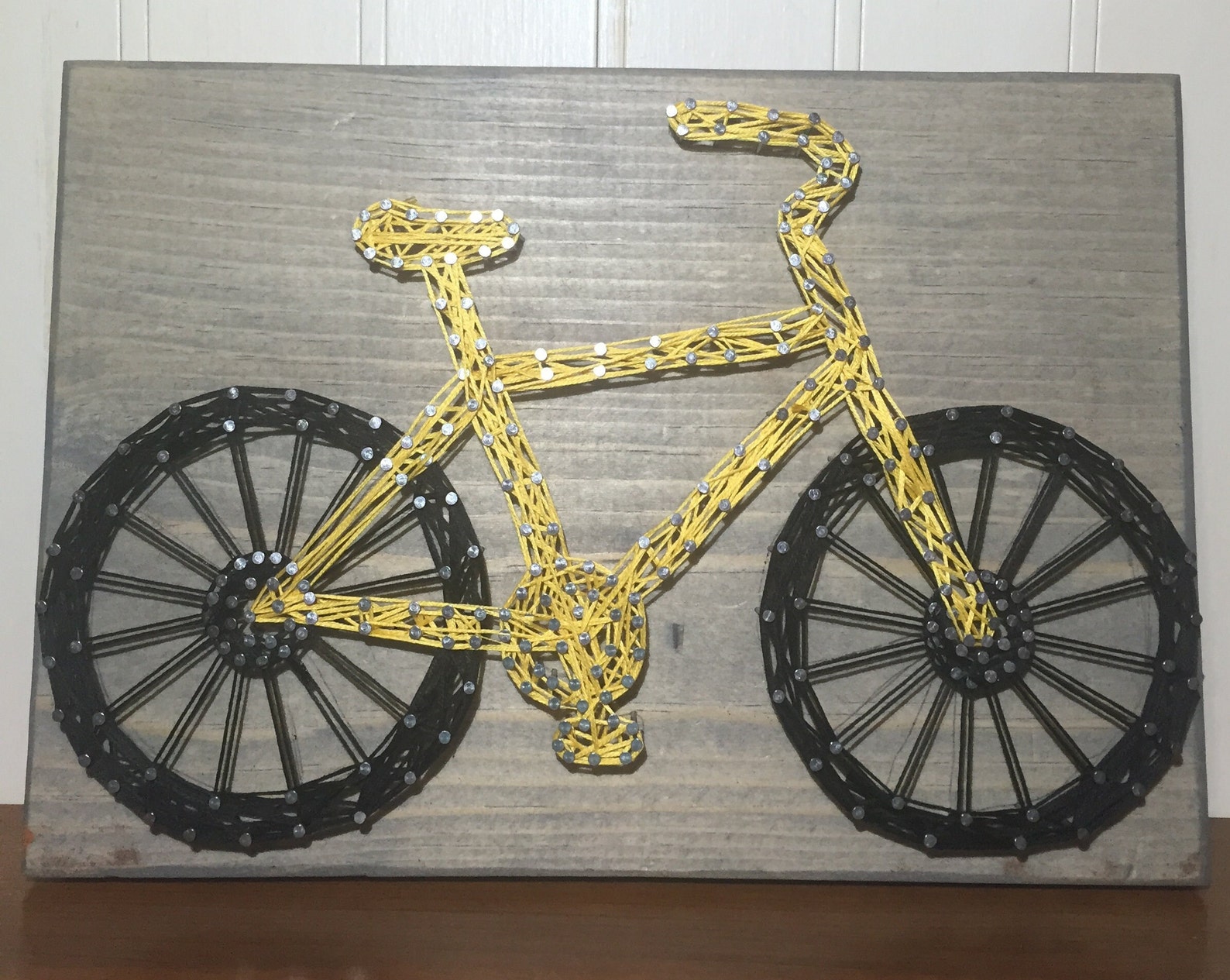 Bicycle String Art Sign - MADE TO ORDER - Etsy
