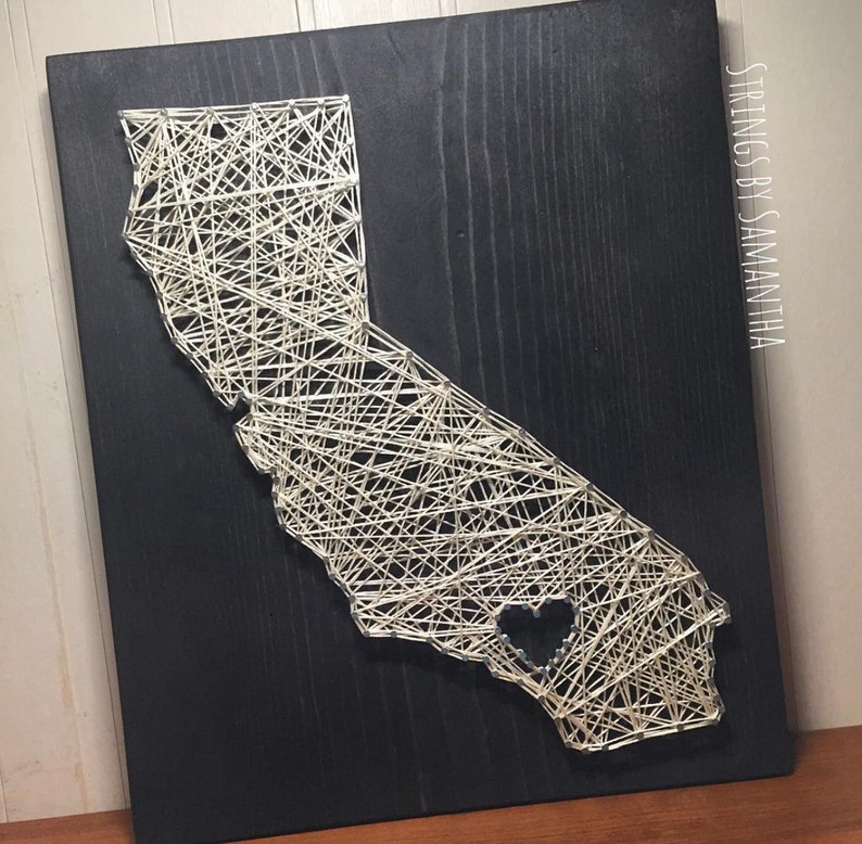 State String Art Sign - MADE TO ORDER - Etsy