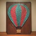 Hot Air Balloon String Art Sign - MADE TO ORDER - Etsy