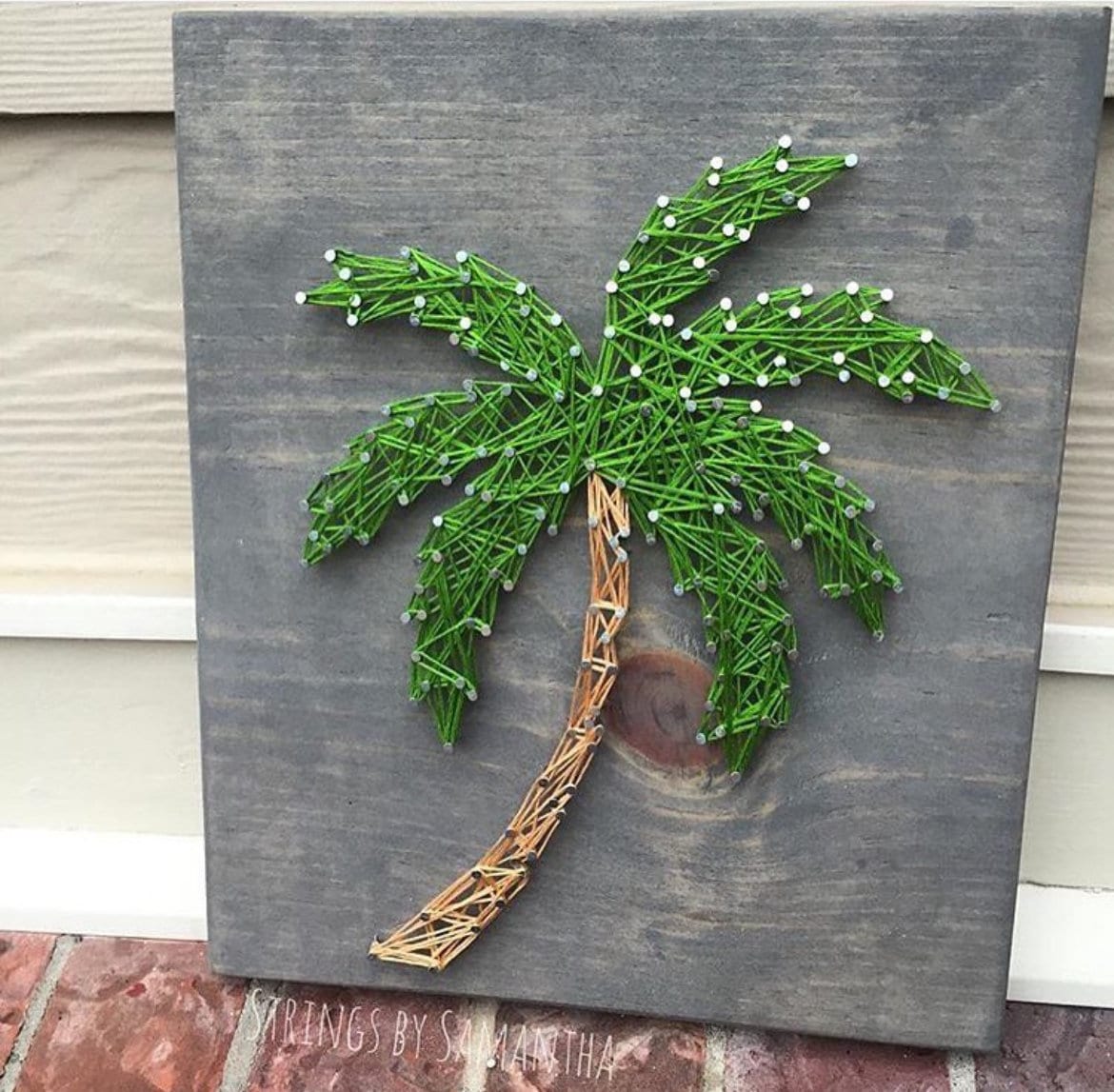 Palm Tree String Art Sign - MADE TO ORDER - Etsy