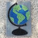 Earth Globe String Art Sign - MADE TO ORDER - Etsy