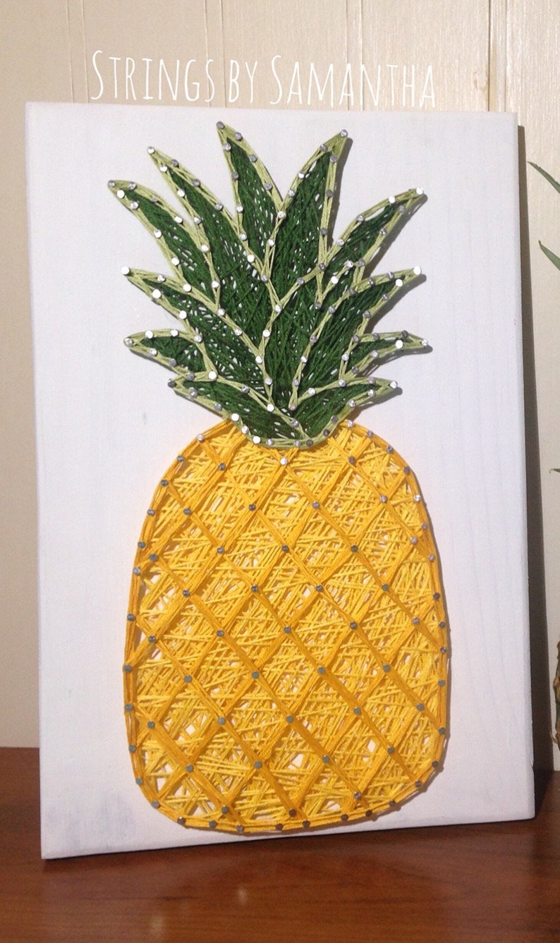 Pineapple String Art Sign - MADE TO ORDER - Etsy