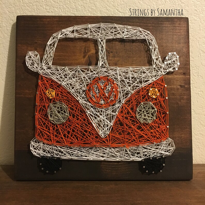 Bus String Art Sign - MADE TO ORDER - Etsy