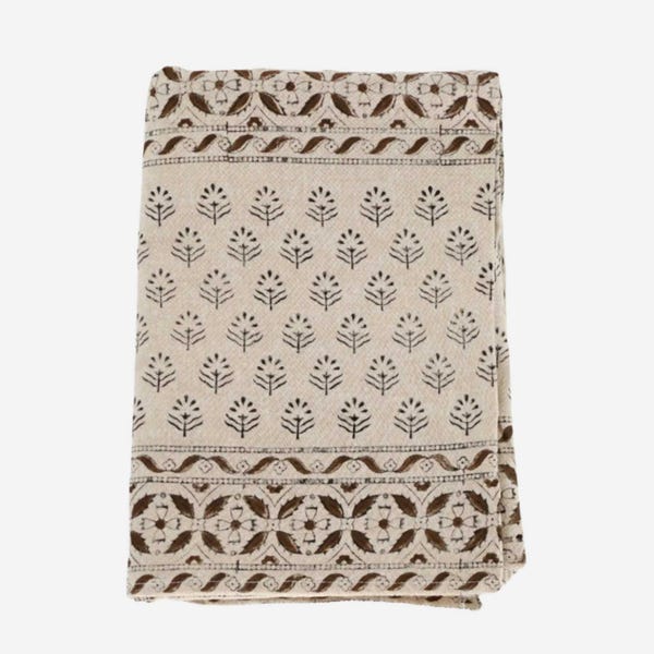 Block Print Tablecloth - Etsy