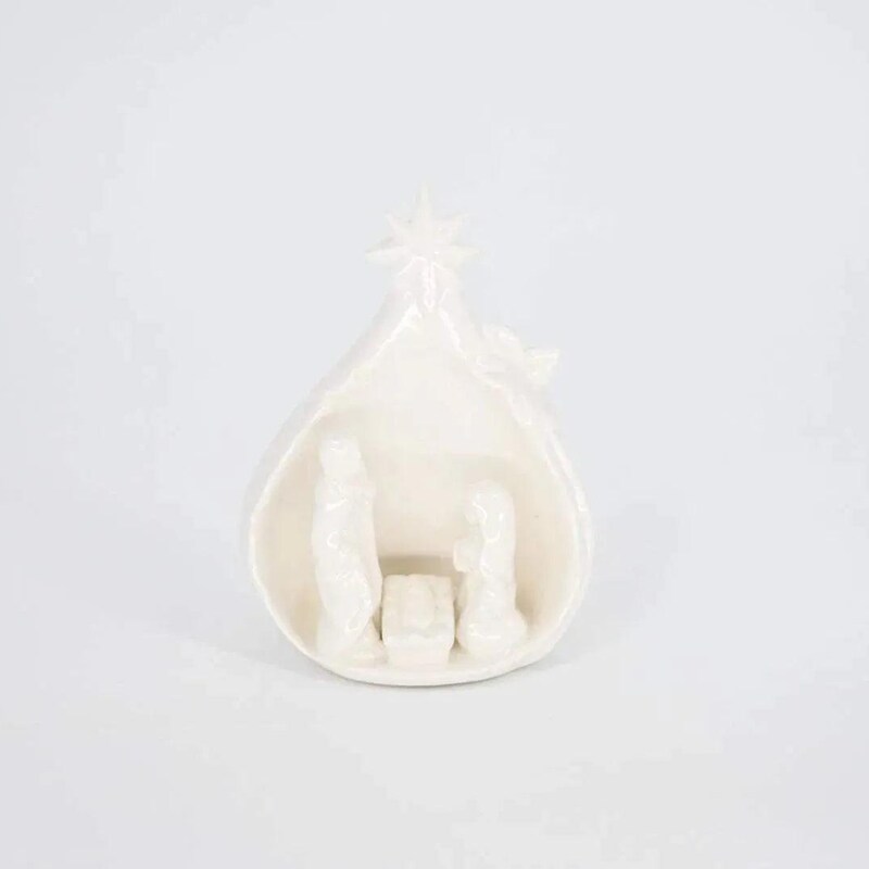 Ceramic Nativity Set - Etsy