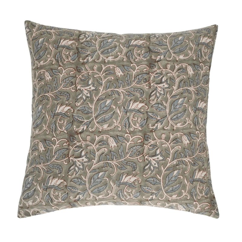 Block Print Pillow Cover - Etsy