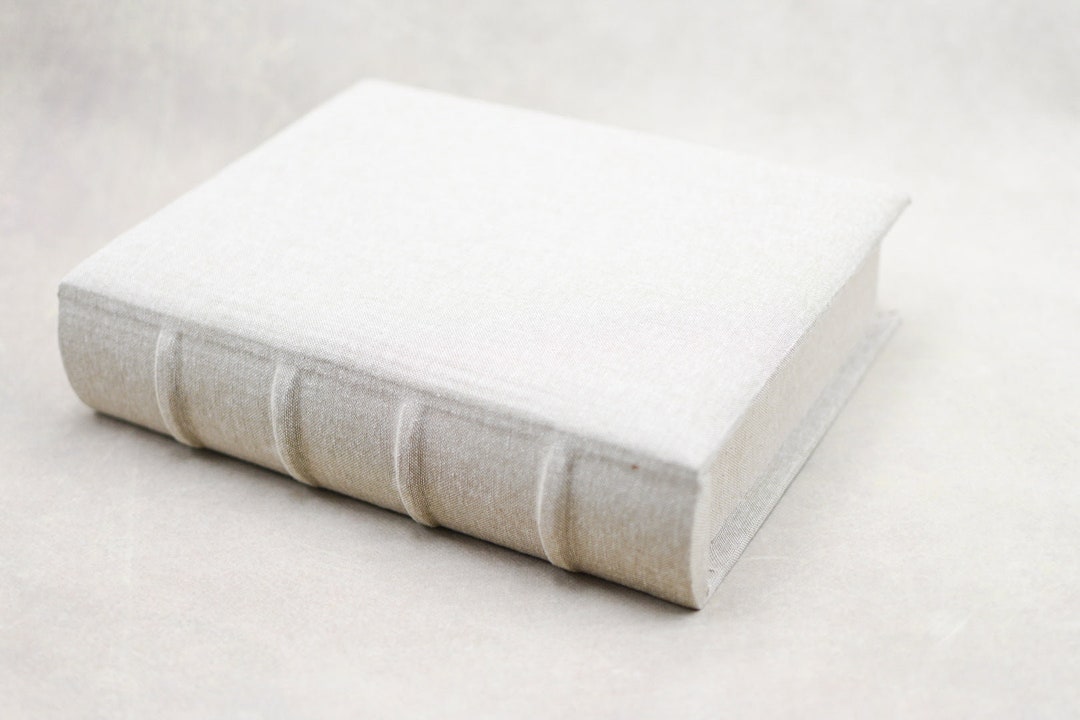Linen Book With Storage, Linen Book, Linen Book Box, Linen Books, Faux ...