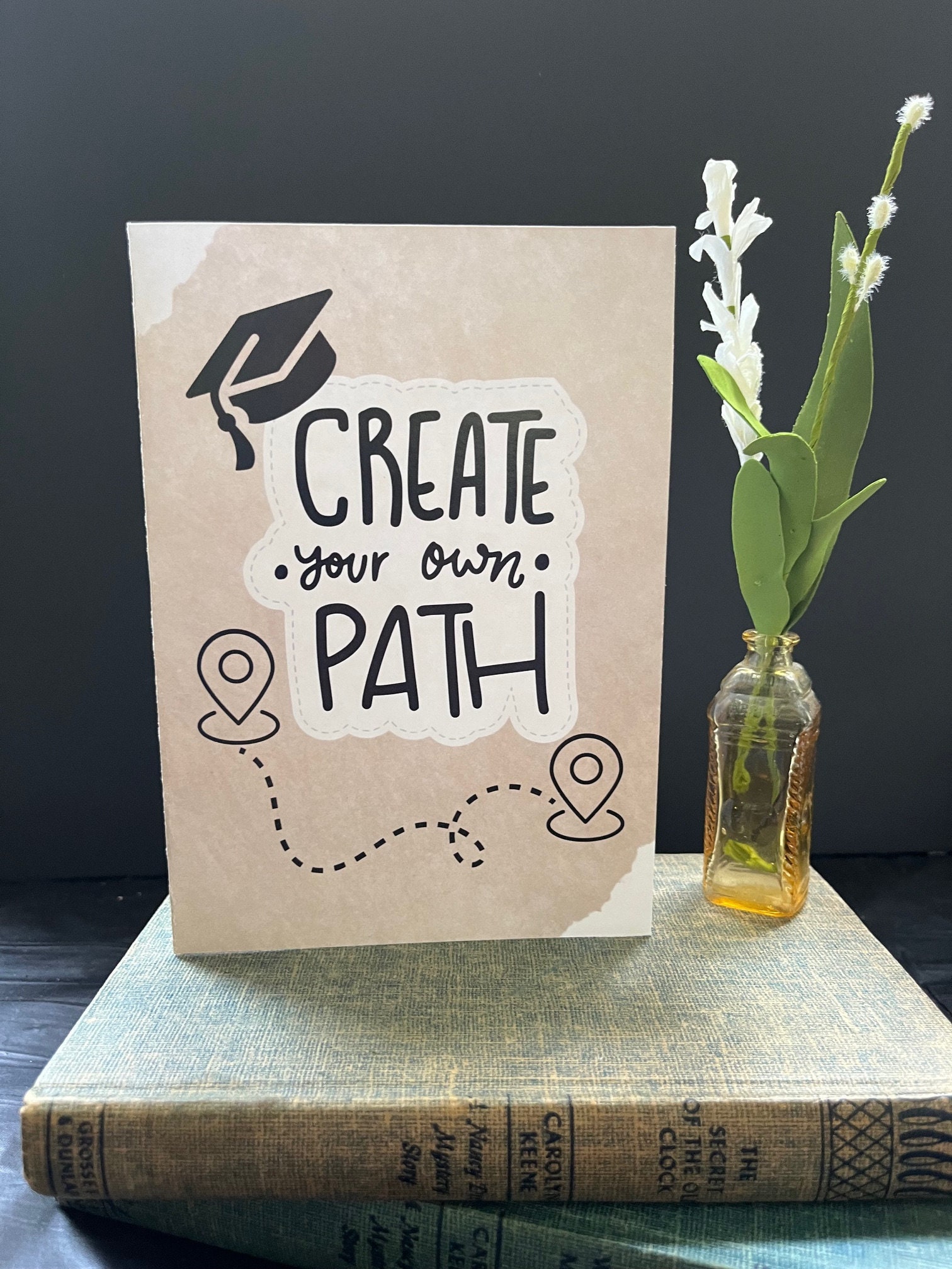 Create Your Own Path Graduation Card for Special Graduate Digital ...