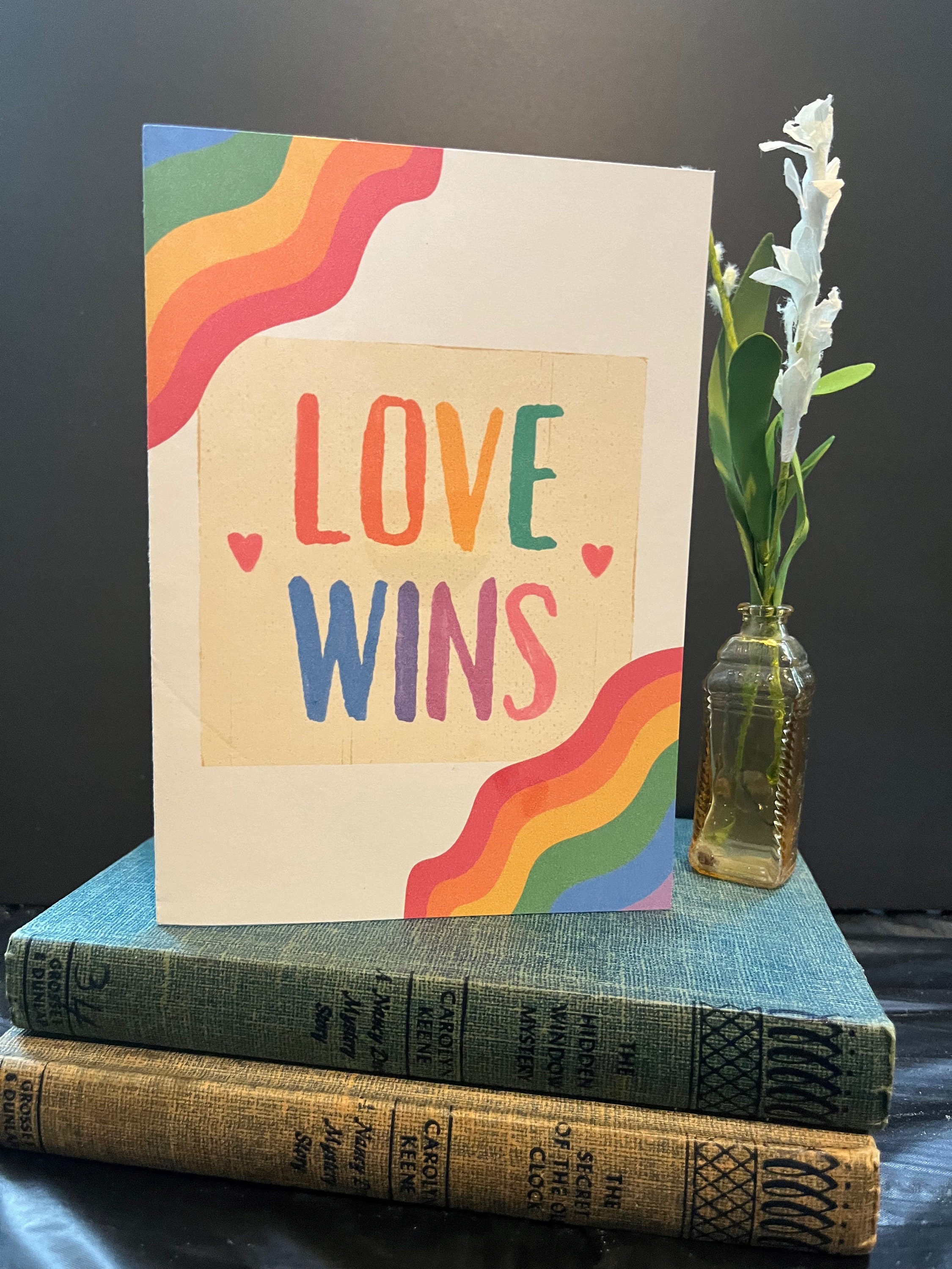 Love Wins: Printable Pride Cards Supportive Ally Messages LGBTQ Digital ...