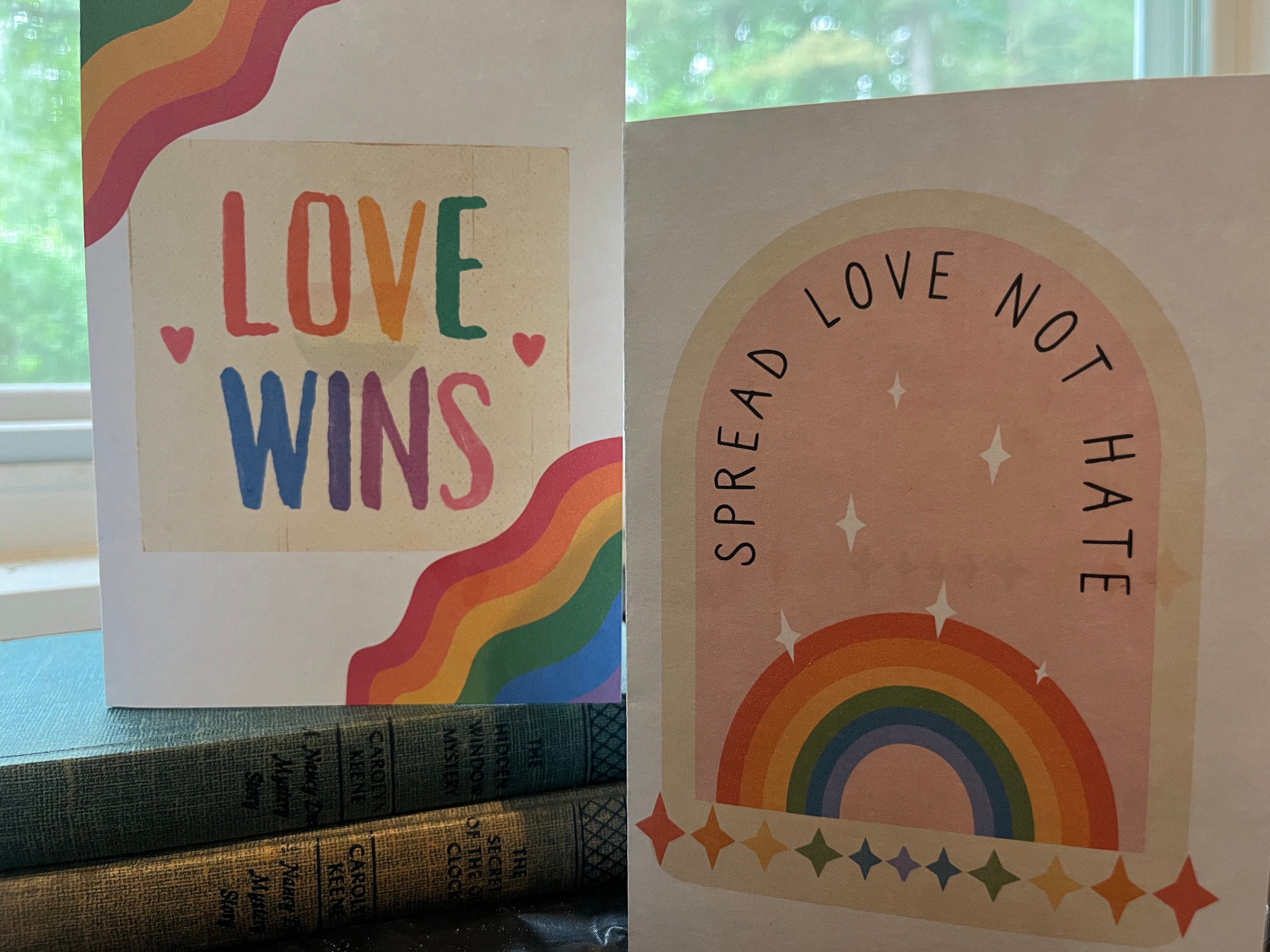 Love Wins: Printable Pride Cards Supportive Ally Messages LGBTQ Digital ...