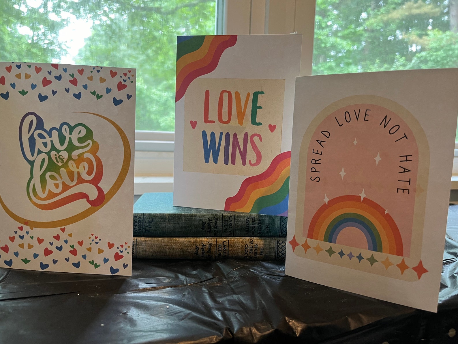 Love Wins: Printable Pride Cards Supportive Ally Messages LGBTQ Digital ...
