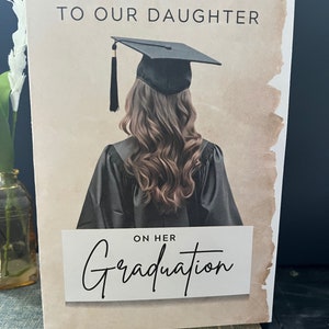 Graduation Card for Daughter: Celebrating Her Achievements and Bright ...