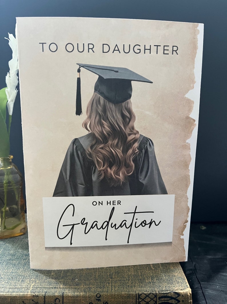 Graduation Card for Daughter: Celebrating Her Achievements and Bright ...