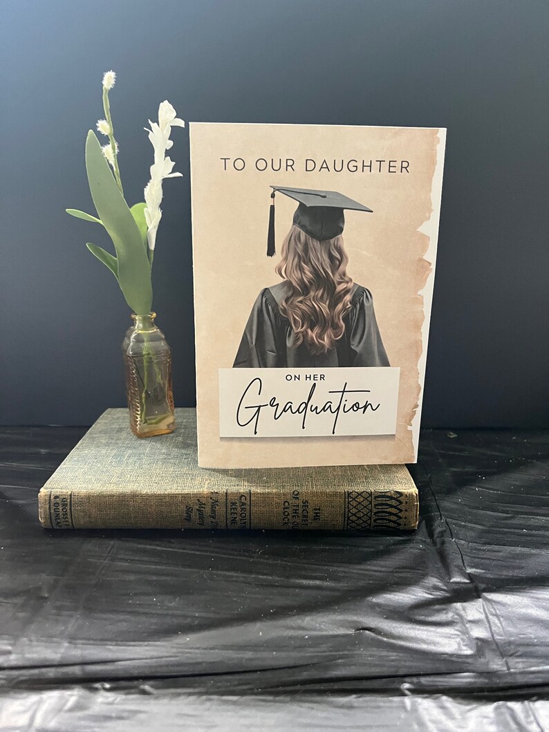 Graduation Card for Daughter: Celebrating Her Achievements and Bright ...