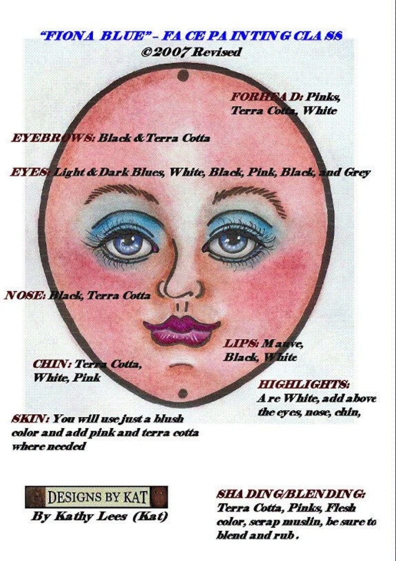 Fiona Face Painting - Etsy