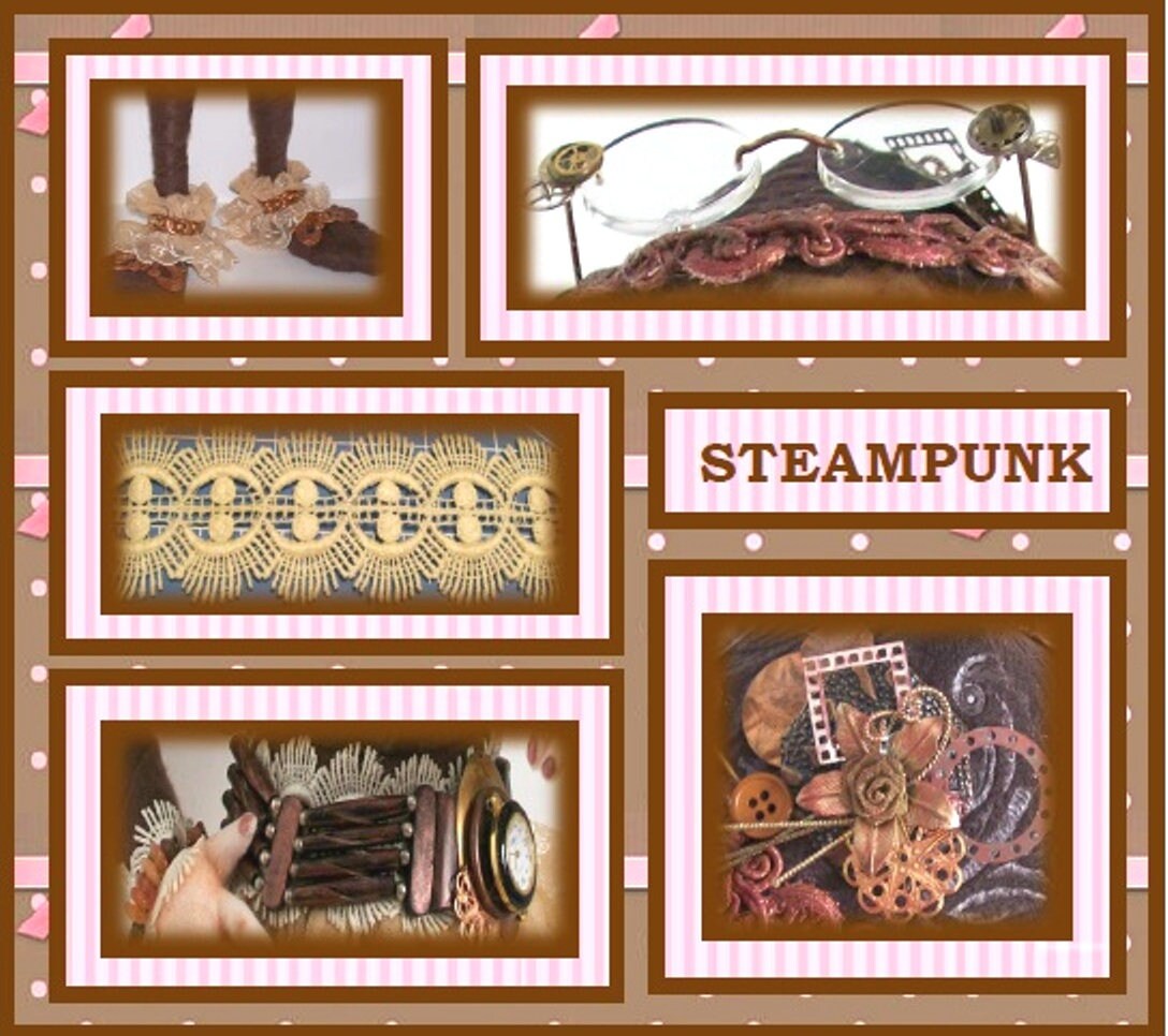 Gwyneth the Steampunk Elf - E-pattern - Etsy