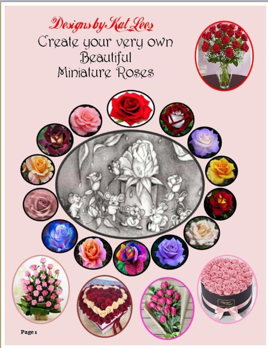 Create Your Very Own Miniature Roses - Etsy