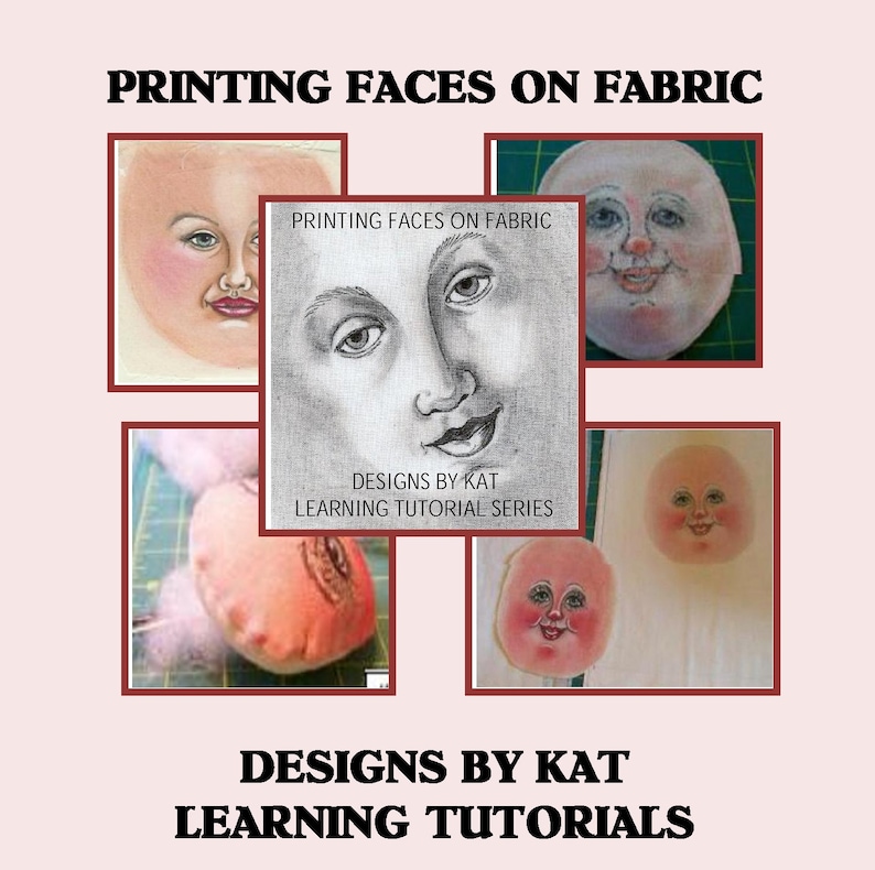 Printing Faces on Fabric - Etsy