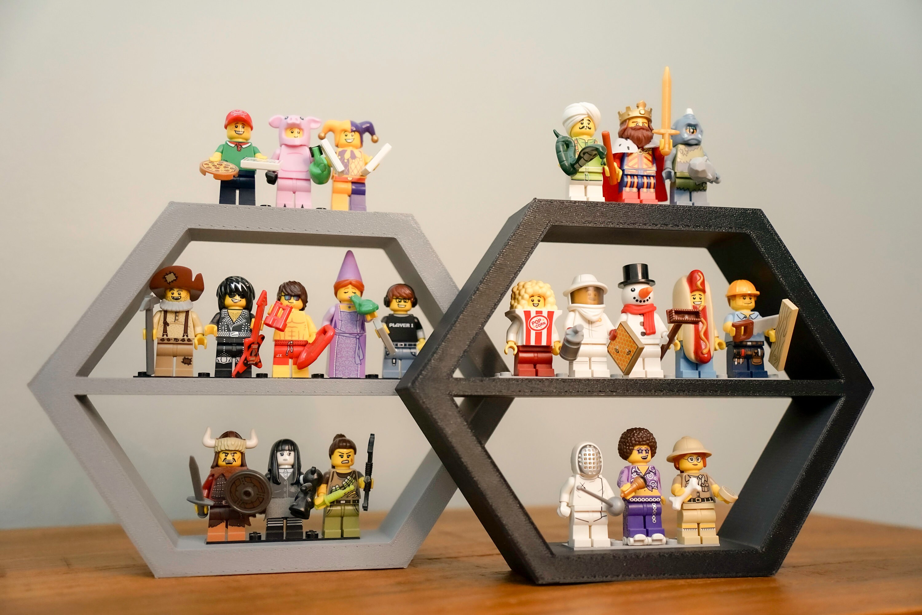 Modular Minifigure Display Shelf - Etsy