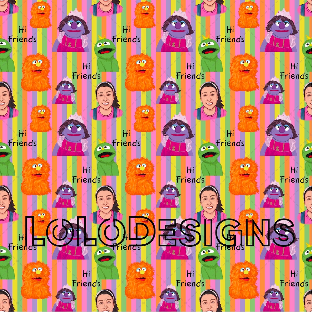 Ms. Rachel & Friends Seamless - Etsy